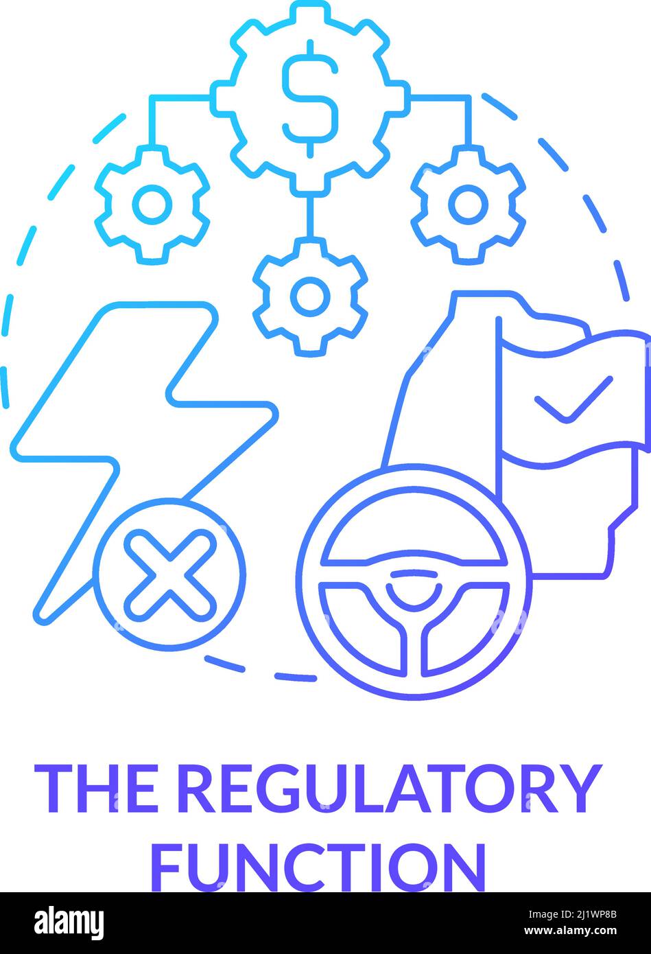 Regulatory function blue gradient concept icon Stock Vector Image & Art ... Regulatory function blue gradient concept icon Stock Vector Image & Art ...