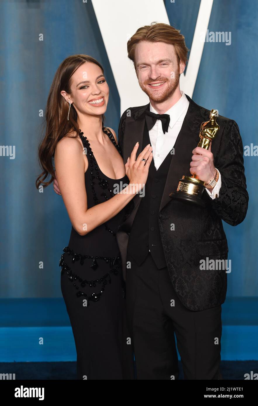 March 27th, 2022, Los Angeles, USA. Finneas O'Connell and Claudia ...