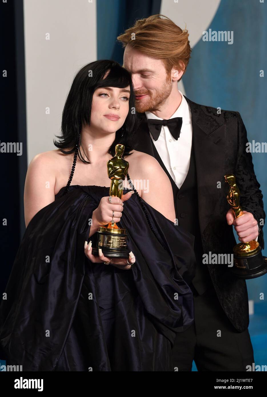 March 27th, 2022, Los Angeles, USA. Billie Eilish and Finneas O'Connell ...
