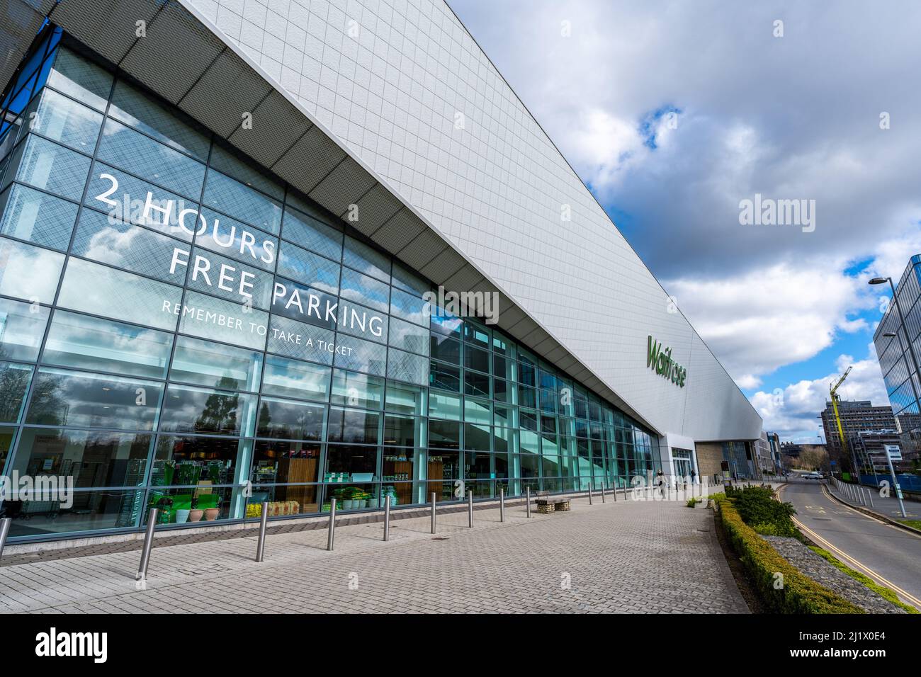 Waitrose & Partners Basingstoke at Basing View, Basingstoke Hampshire ...