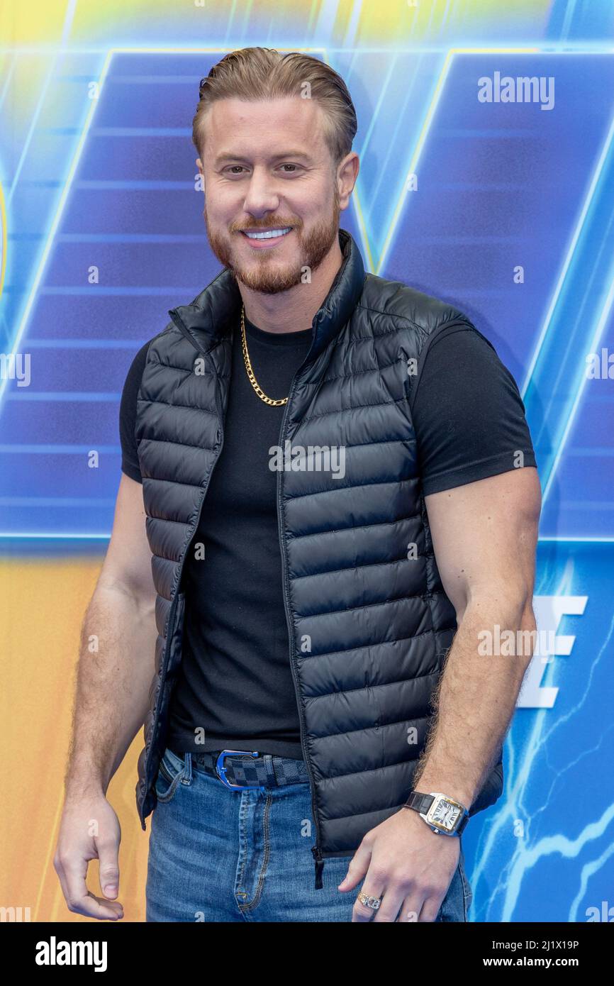 Kris Boyson attends the Sonic the Hedgehog 2 Gala screening at ...