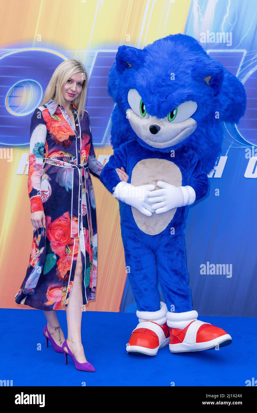 Victoria Brown attends the Sonic the Hedgehog 2 Gala screening at ...