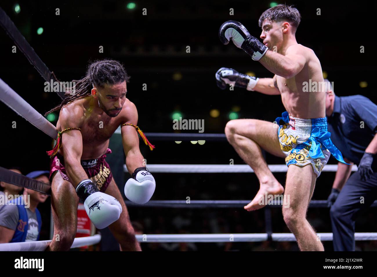 Muay Thai Kickboxing Stock Photo - Alamy