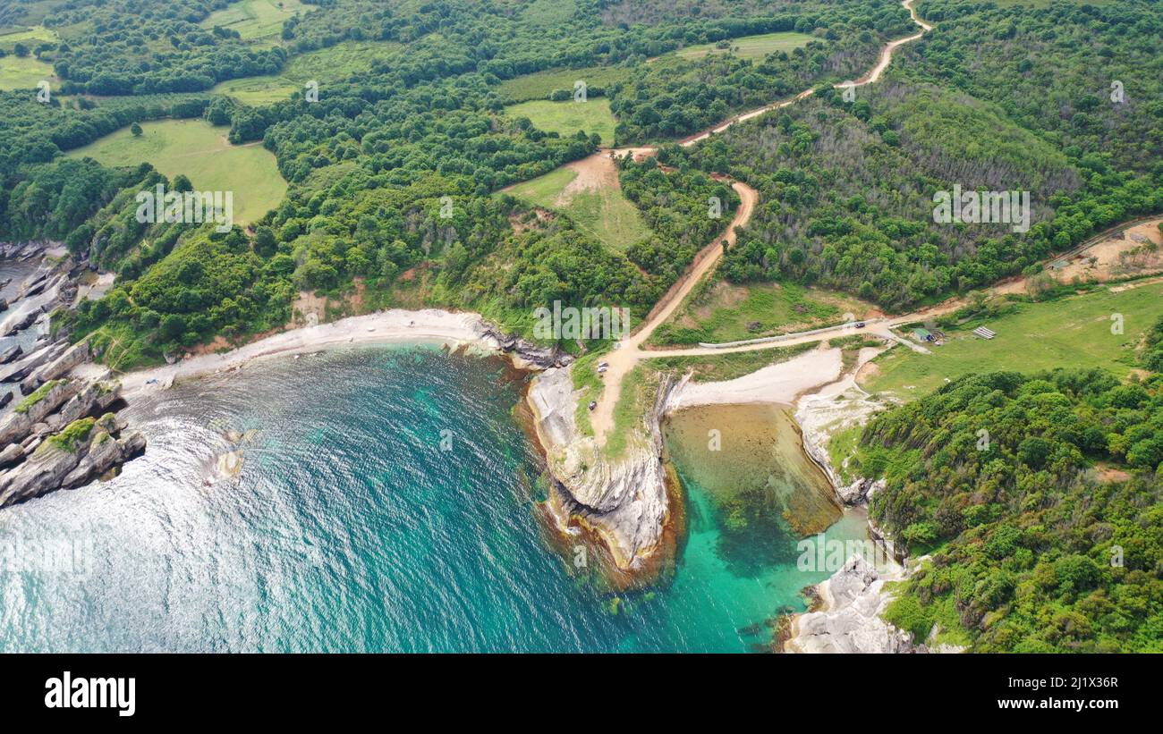 Kefken lies off the Black Sea coast of Turkey, a short boat ride from ...