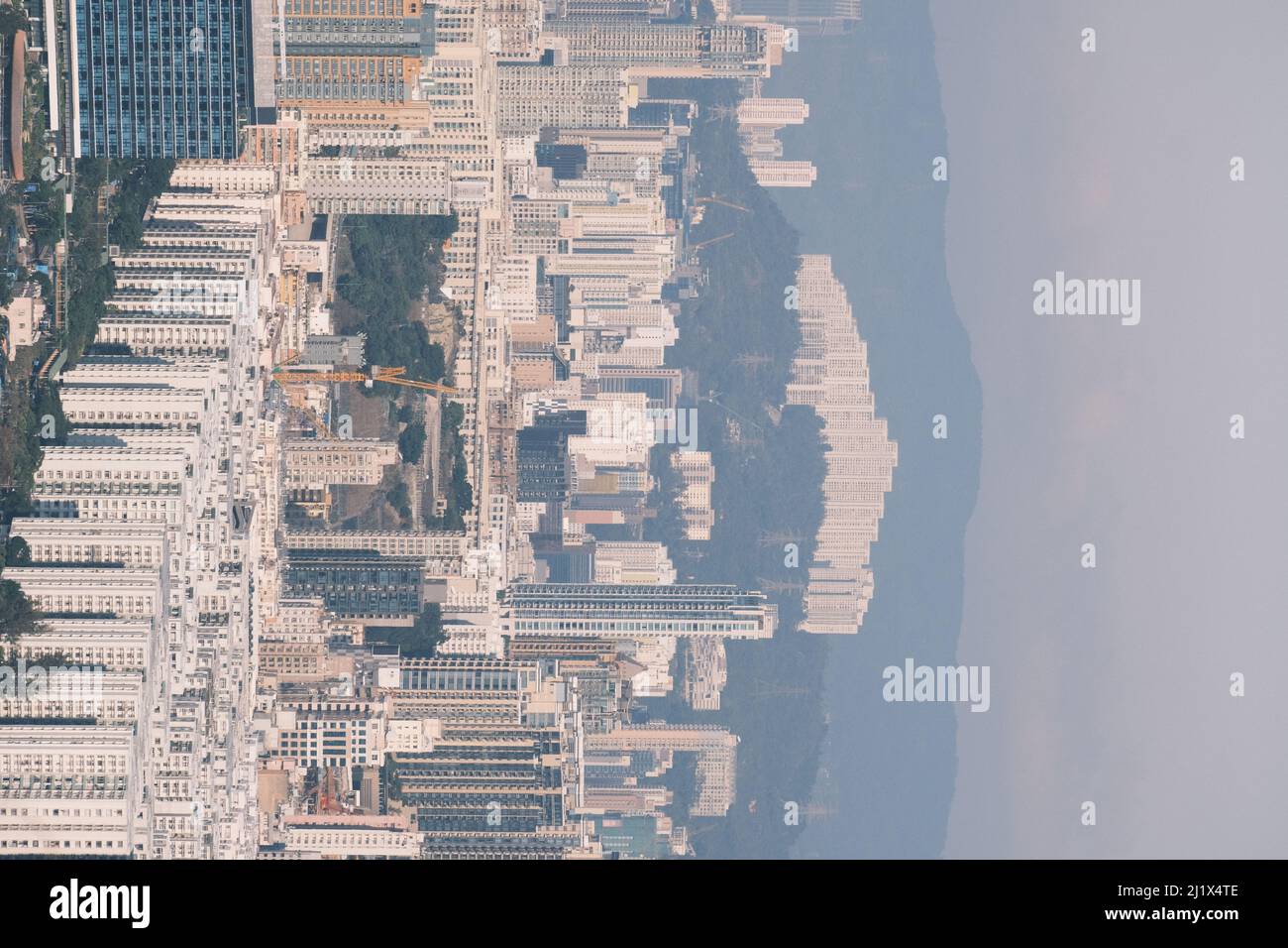 A top view of a city at daytime Stock Photo - Alamy