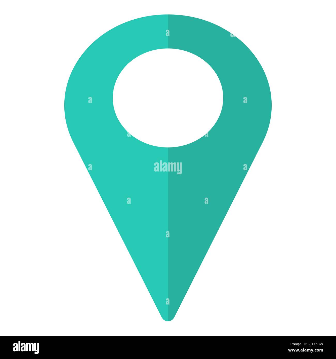 Map location icon vector hi-res stock photography and images - Alamy