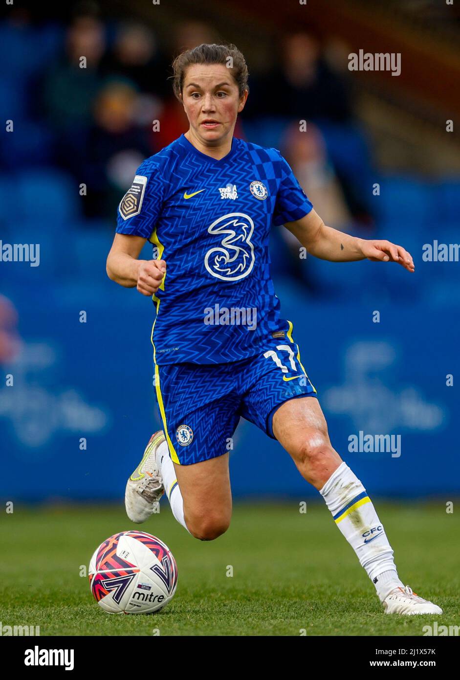 Chelsea's Jessie Fleming in action during the Barclays FA Women's Super ...
