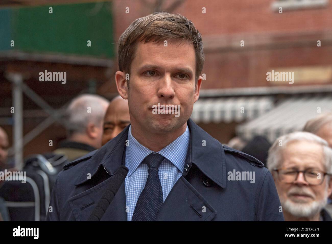 New York, United States. 26th Mar, 2022. New York City Council Member ...