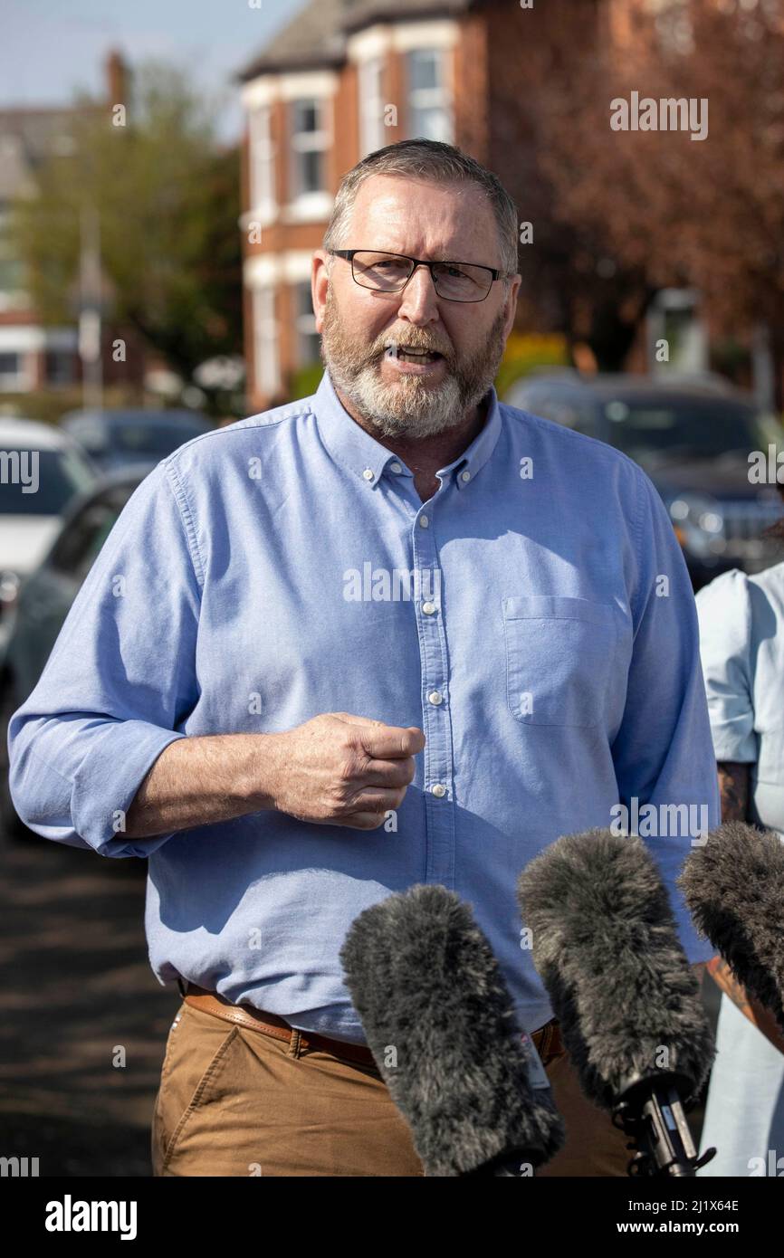 Doug beattie, uup leader hi-res stock photography and images - Alamy