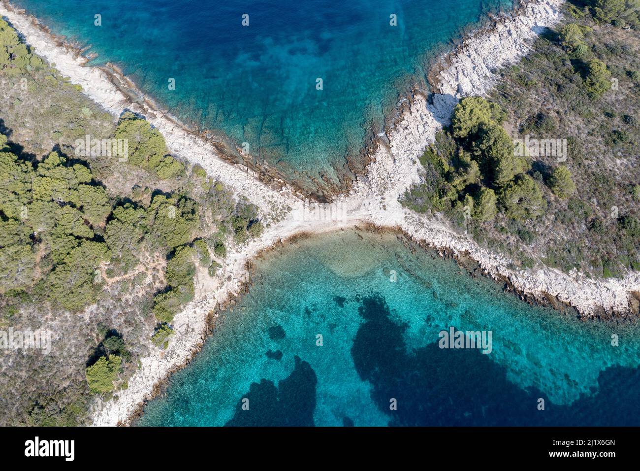 The pakleni islands aerial hi-res stock photography and images - Alamy