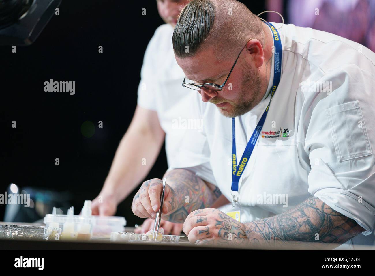 Chef Eric Vildgaard, from the Jordaer restaurant (Copenhagen) speaks ...