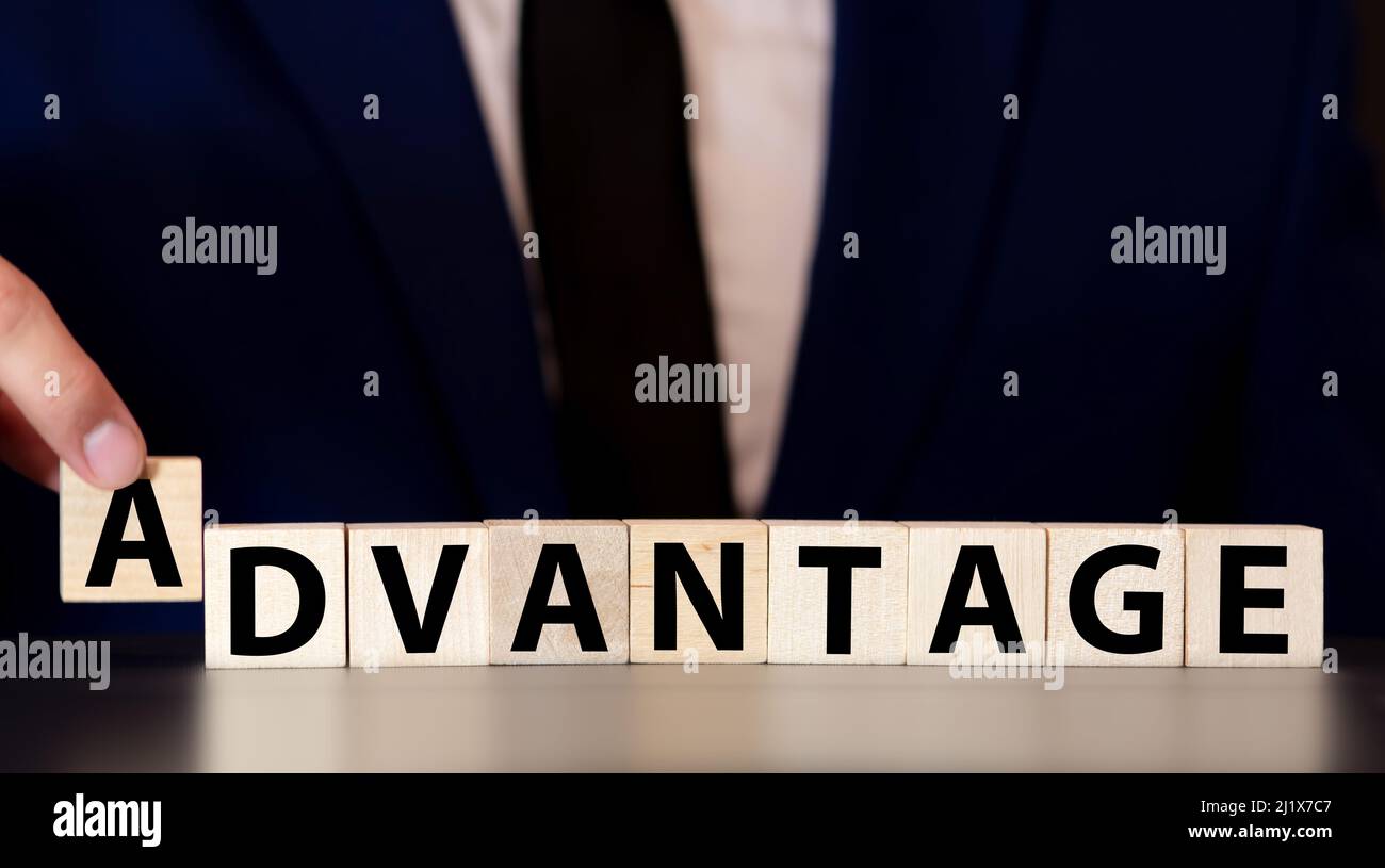 Advantage word hi-res stock photography and images - Alamy