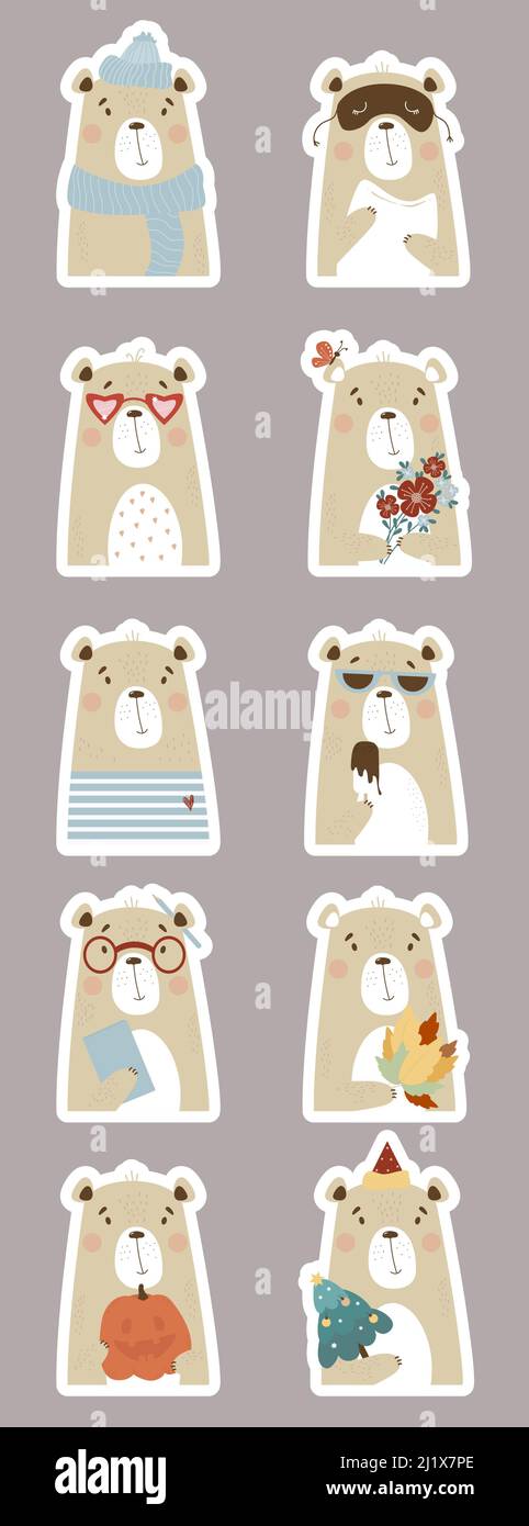 Hibernation vector vectors hi-res stock photography and images - Alamy