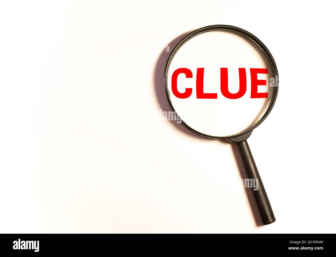Clue text hi-res stock photography and images - Alamy