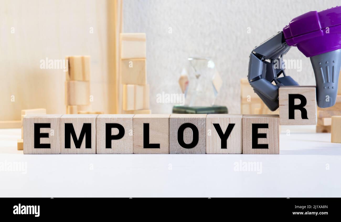 Job word made building hi-res stock photography and images - Alamy