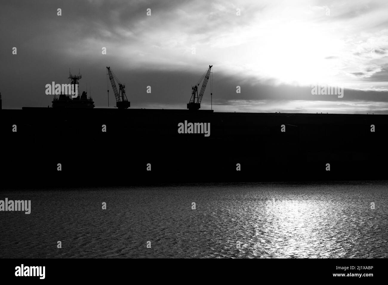Dunkirk harbor Black and White Stock Photos & Images - Alamy