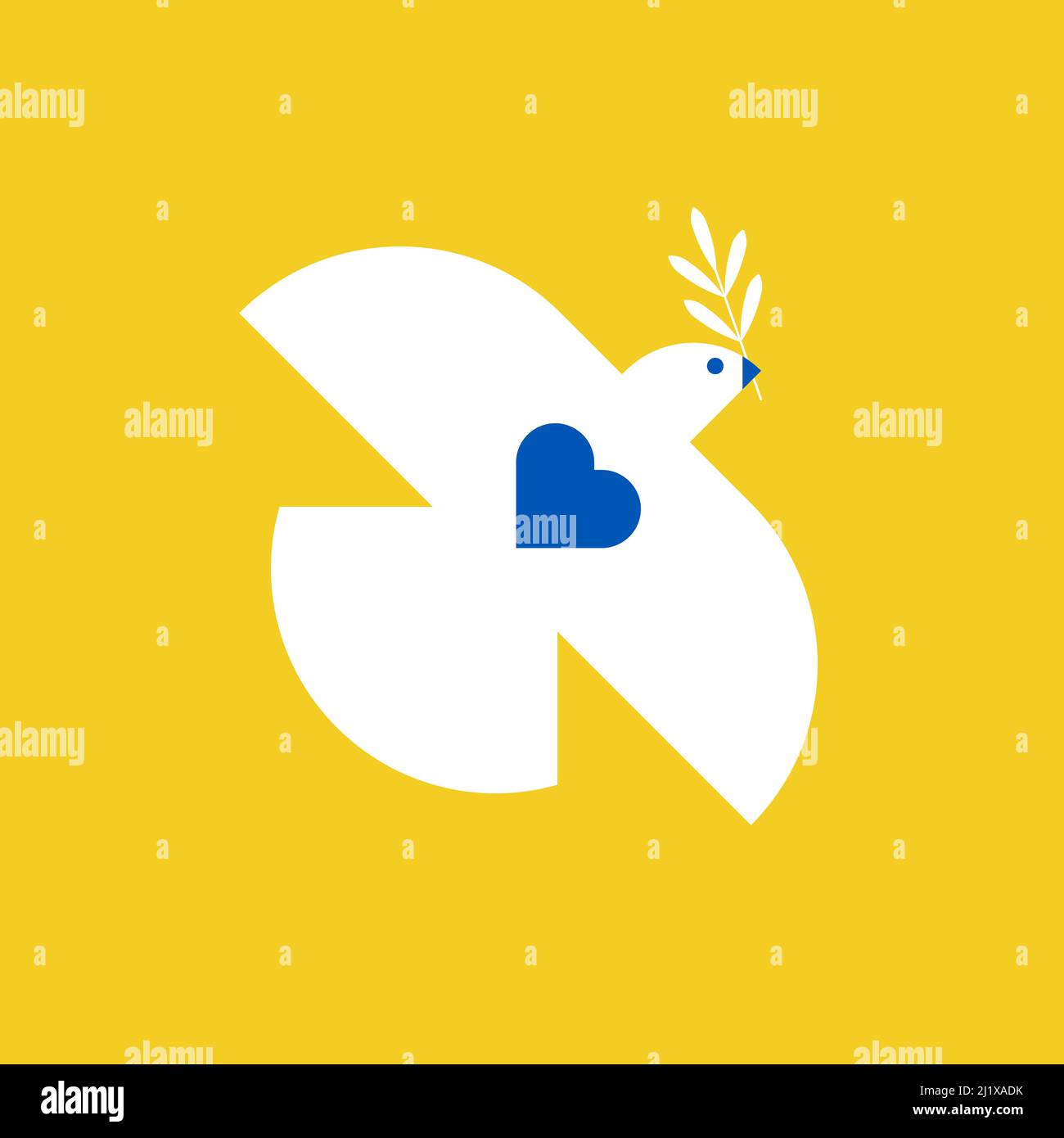 Olive branch and dove hi-res stock photography and images - Alamy