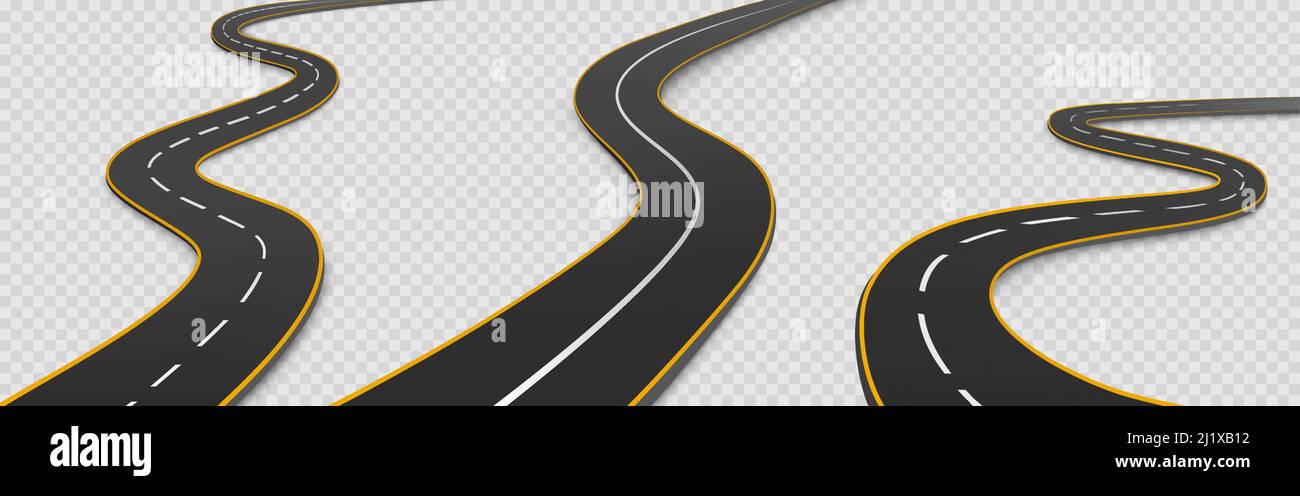 Curved Road Png