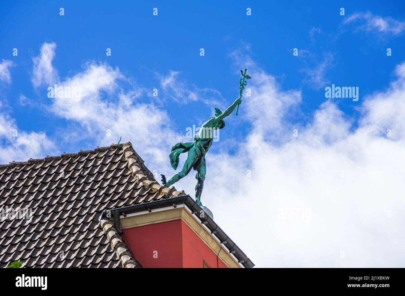 Statue of god mercury hi-res stock photography and images - Alamy