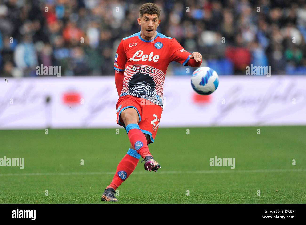Giovanni Di Lorenzo player of Napoli, during the match of the Italian ...