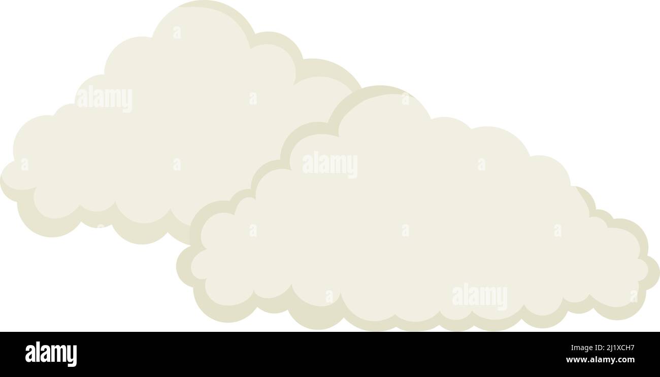 white clouds icon Stock Vector Image & Art - Alamy