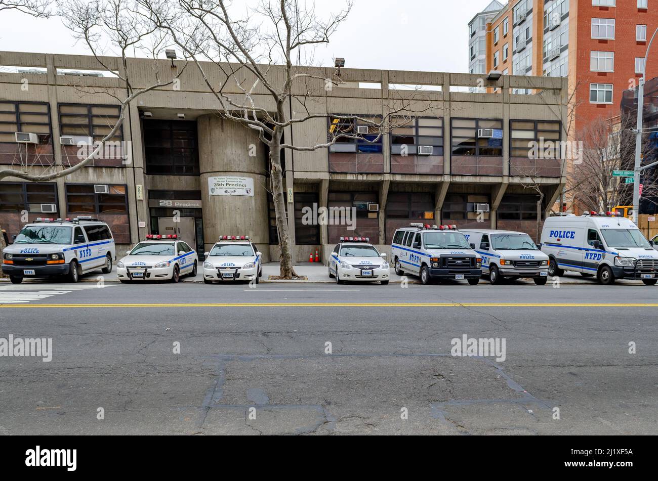 NYPD Different New York Police Department cars and trucks and van ...