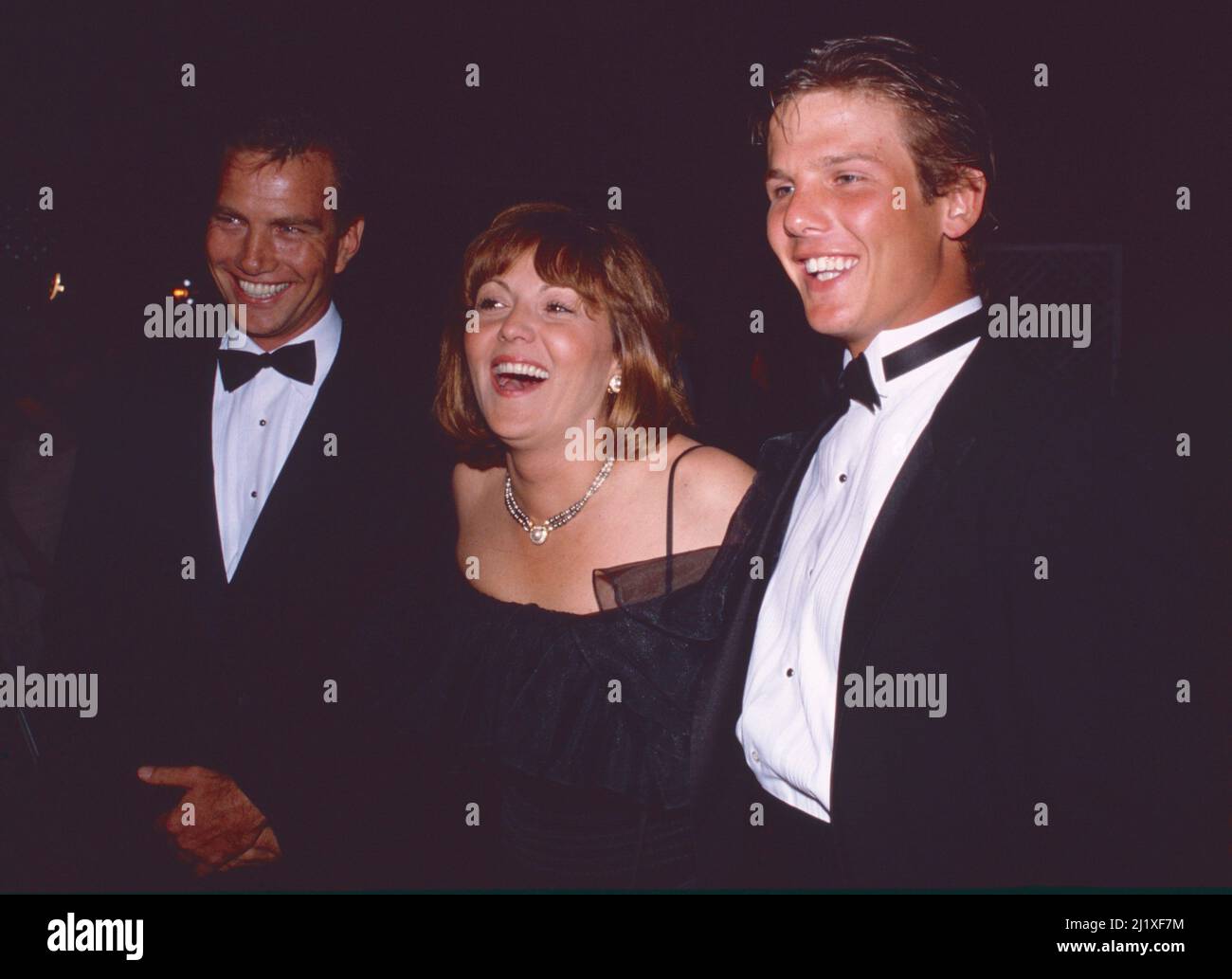 Los Angeles.CA.USA. LIBRARY. Brenda Vaccaro with Peter Berg and Gerry ...