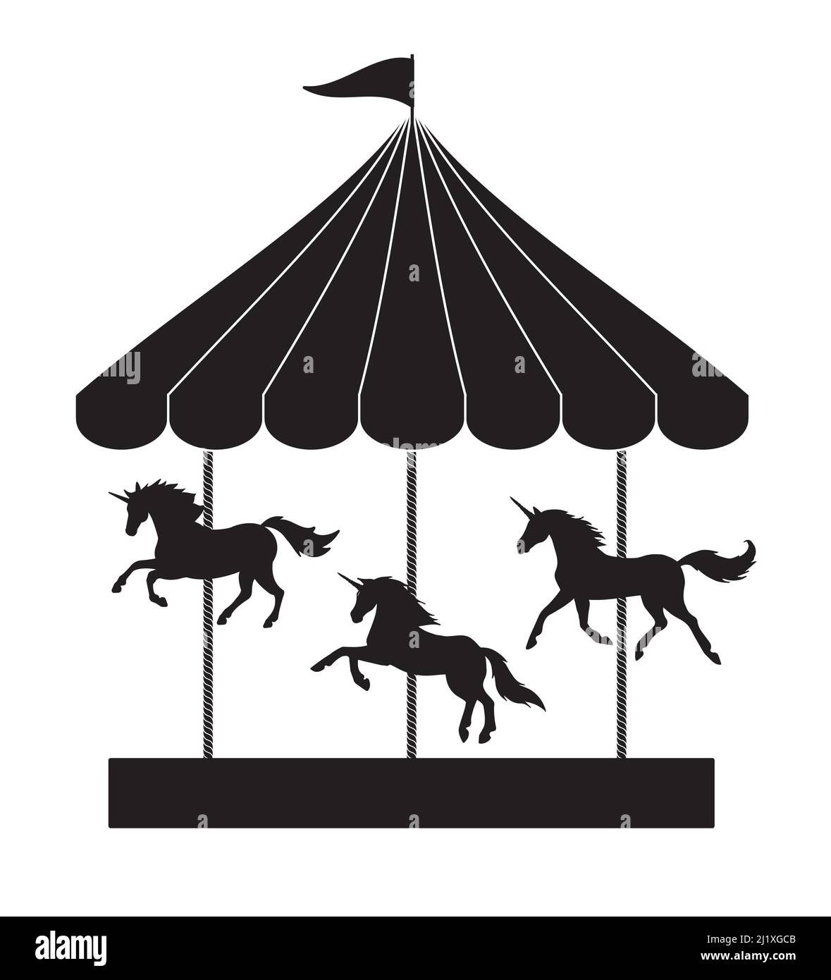 Carousel Horse Logo