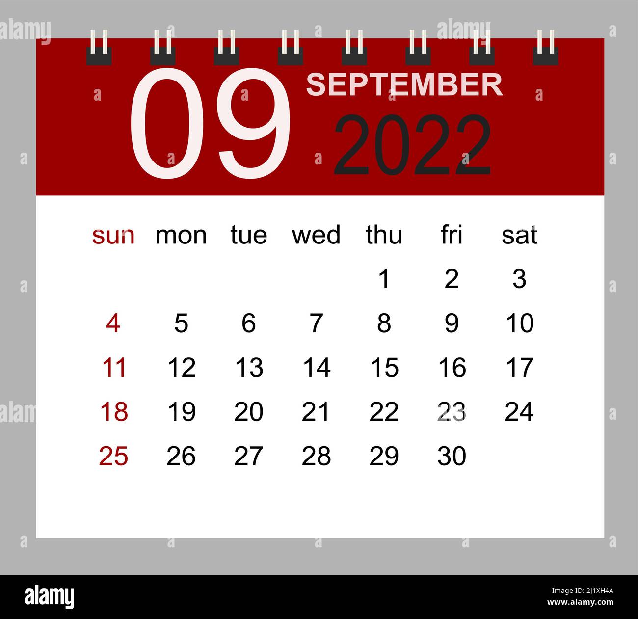 Sept 2022 Calendar