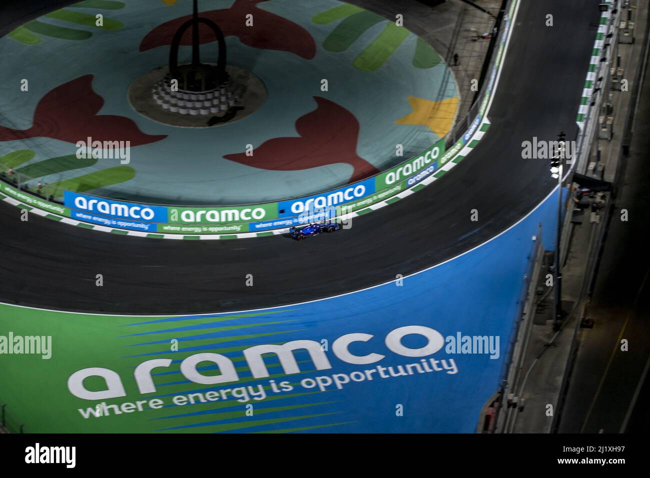 Jeddah - 25-03-2022, Jeddah Corniche Circuit, Alexander Albon at the ...