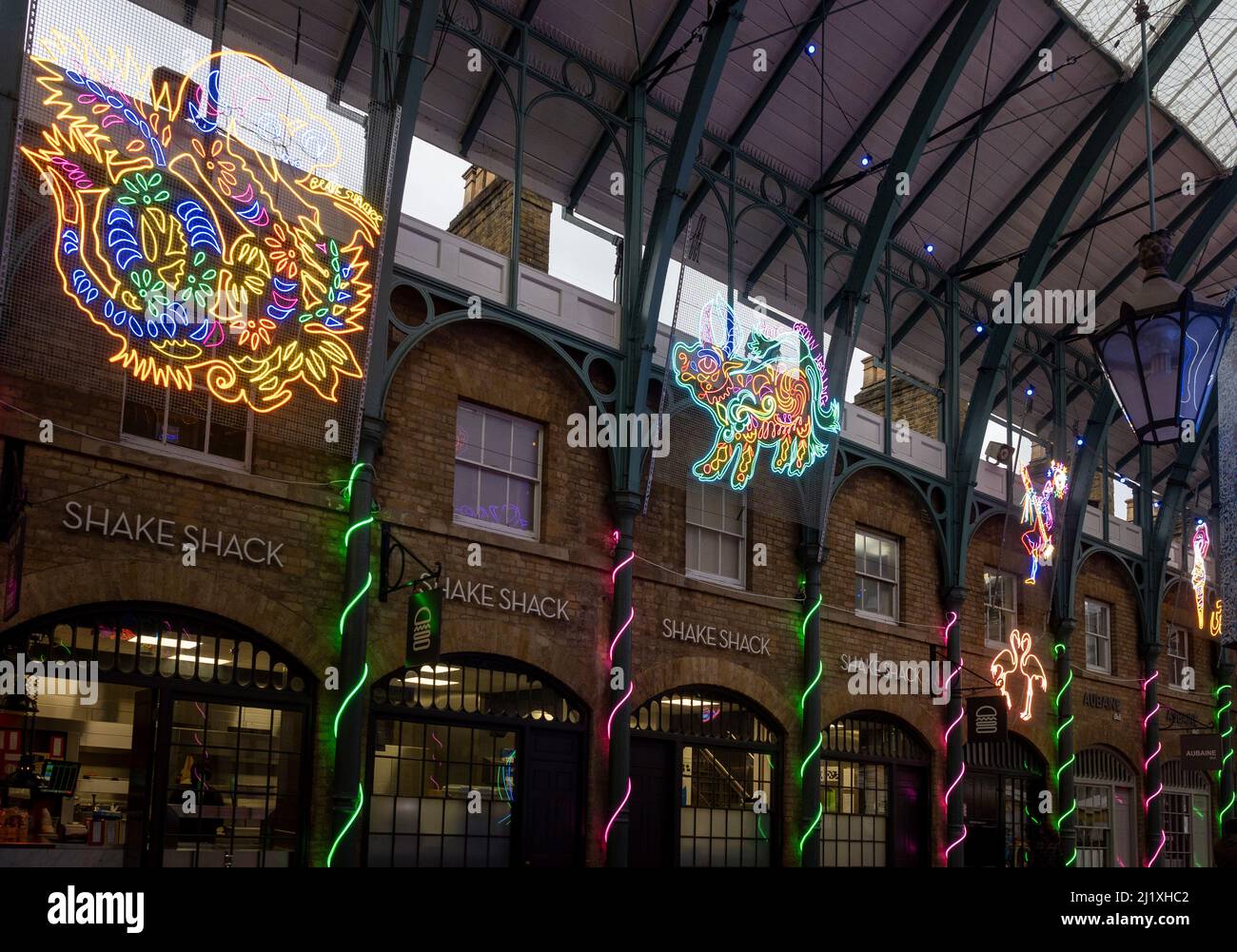 Neon lights london hi-res stock photography and images - Alamy