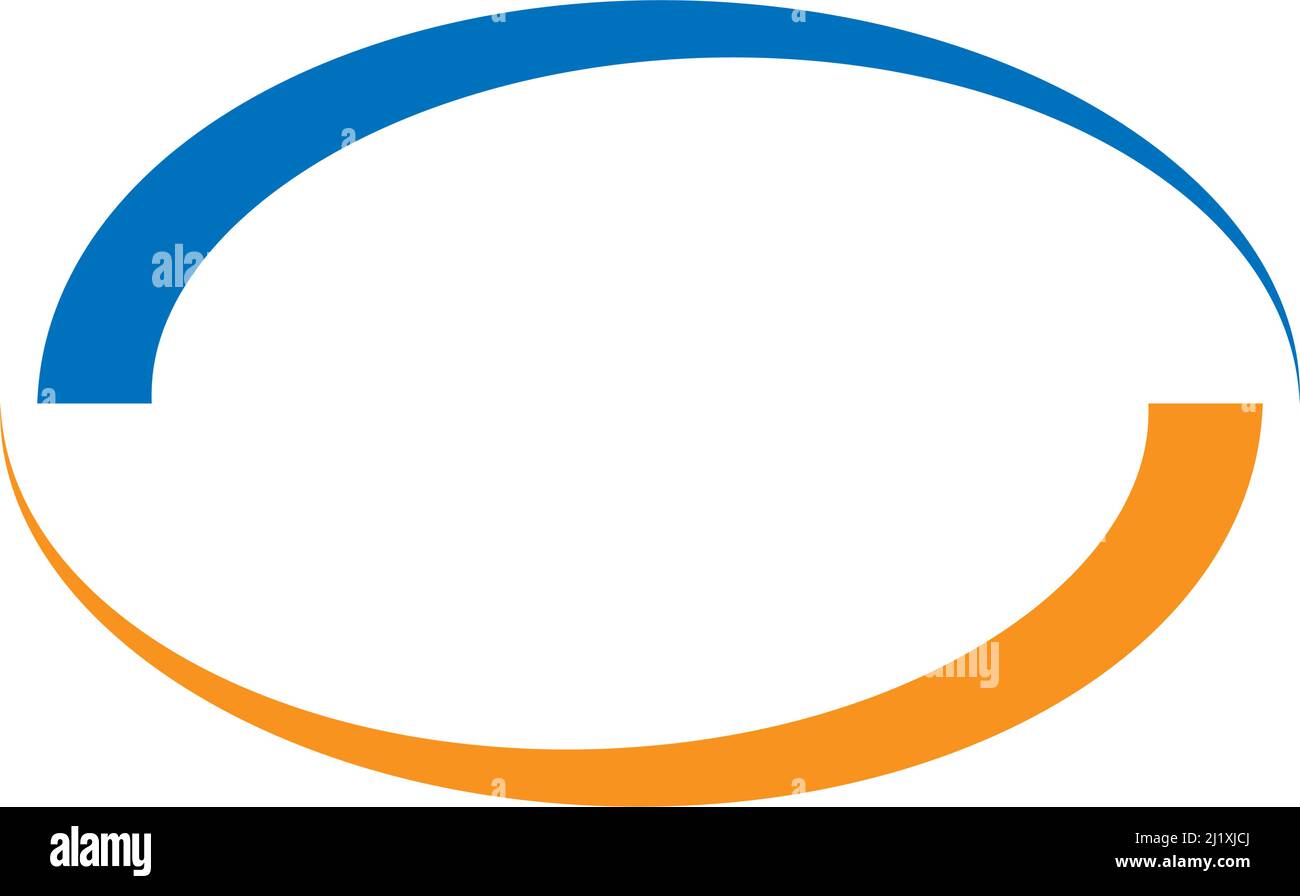 Ellipse, oval frame, border. Oval banner, tag and label element - stock ...