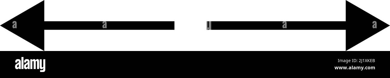 Left And Right Arrow Pointer Cursor In Opposite Direction