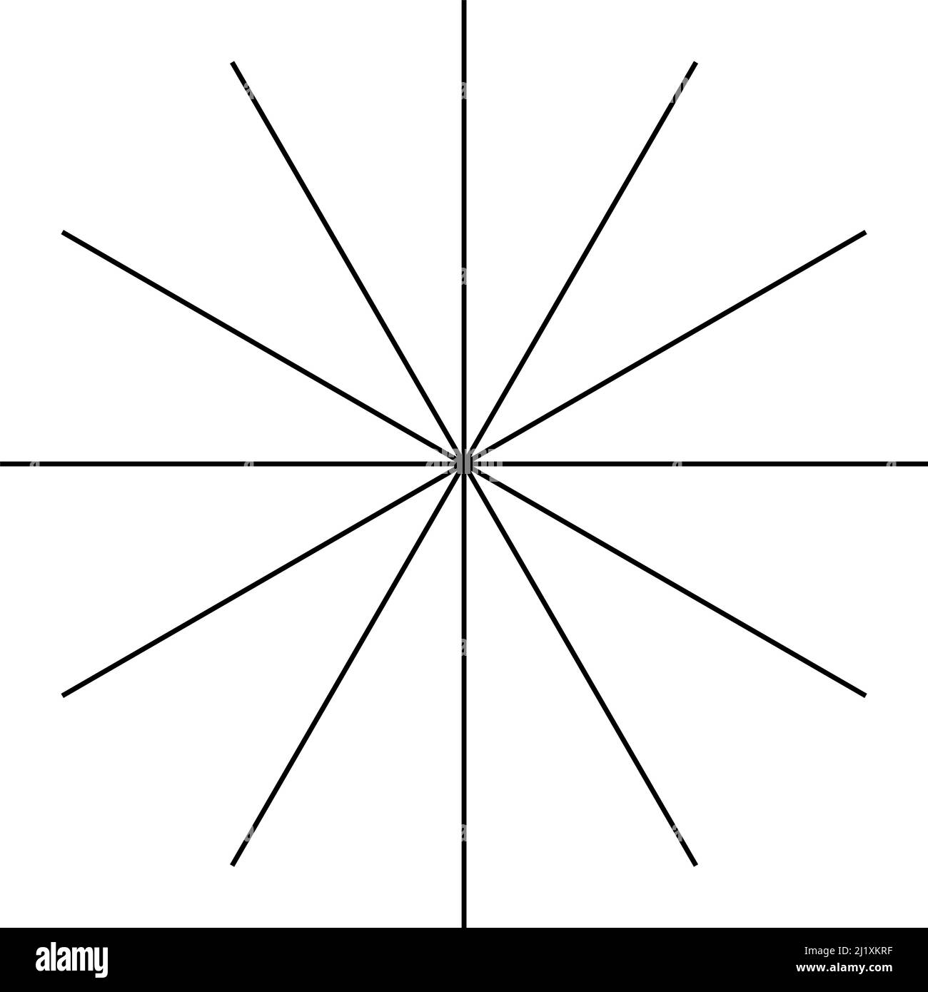 Radial, radiating and converging lines, stripes. Circular, rotated ...