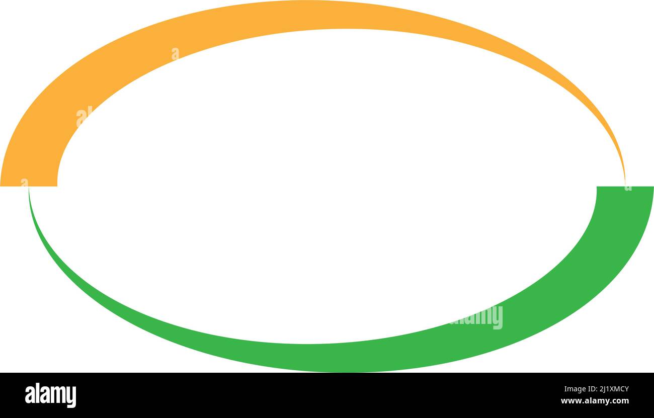 Ellipse, oval frame, border. Oval banner, tag and label element - stock ...