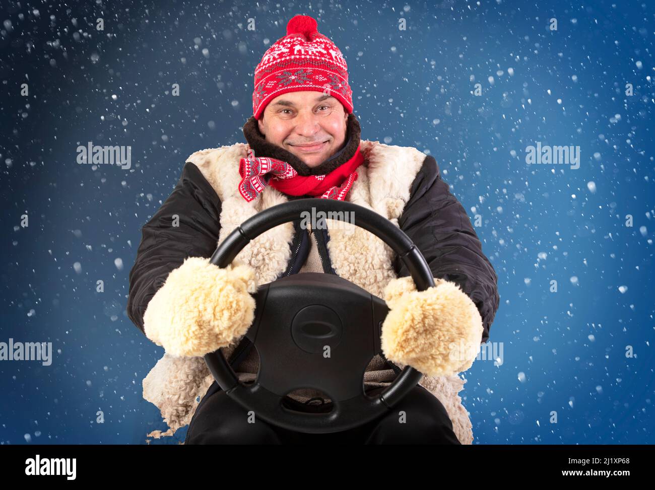 Cartoon happy man in suit hi-res stock photography and images - Alamy