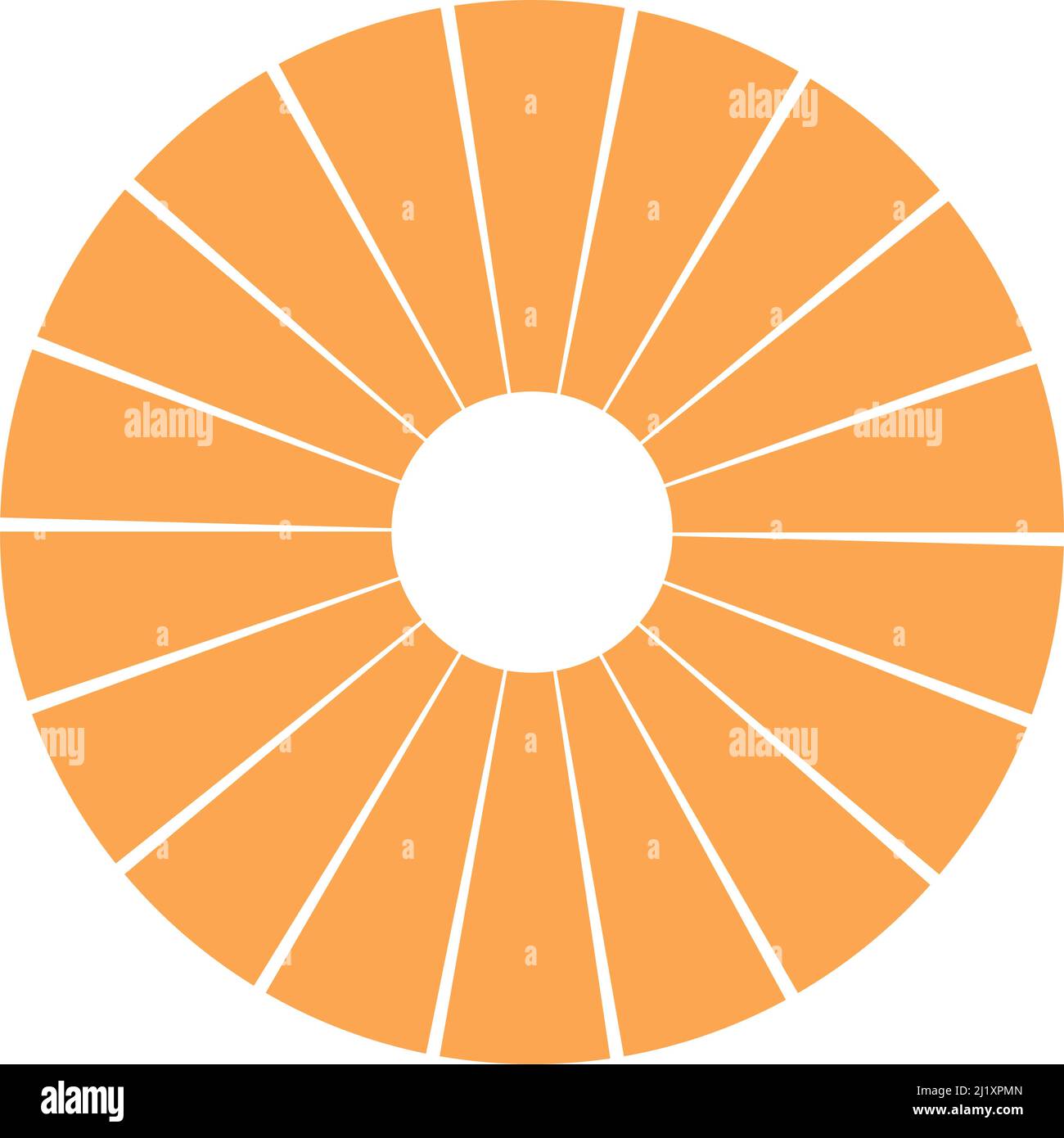 Preloader, circular loading bar. Pie chart, pie graph. Vector template - stock vector ...