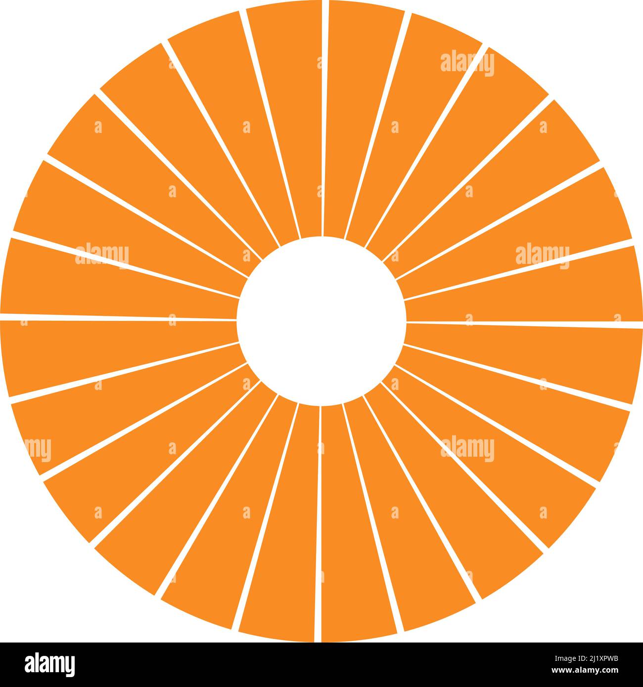 Preloader, circular loading bar. Pie chart, pie graph. Vector template - stock vector ...