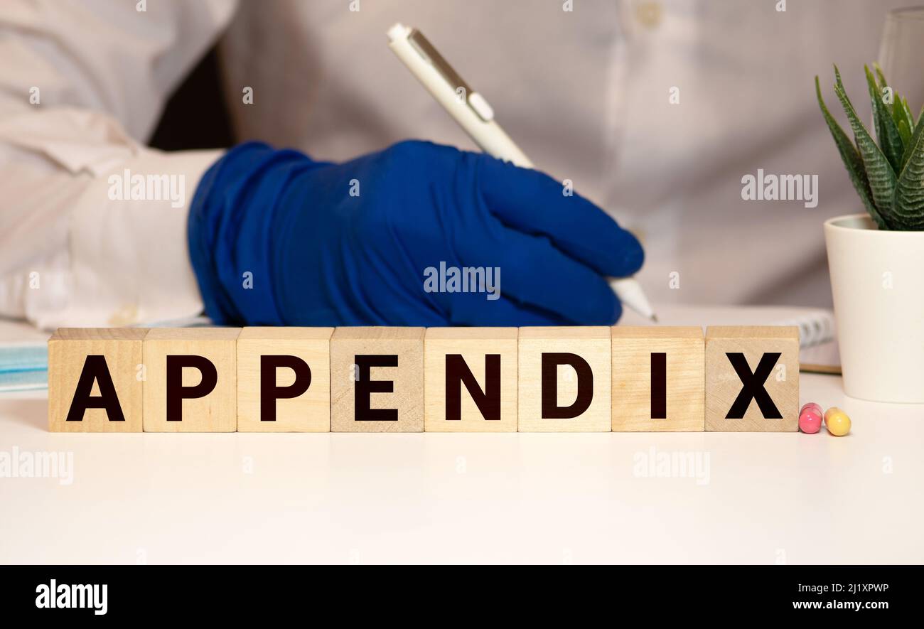 Appendix book hi-res stock photography and images - Alamy