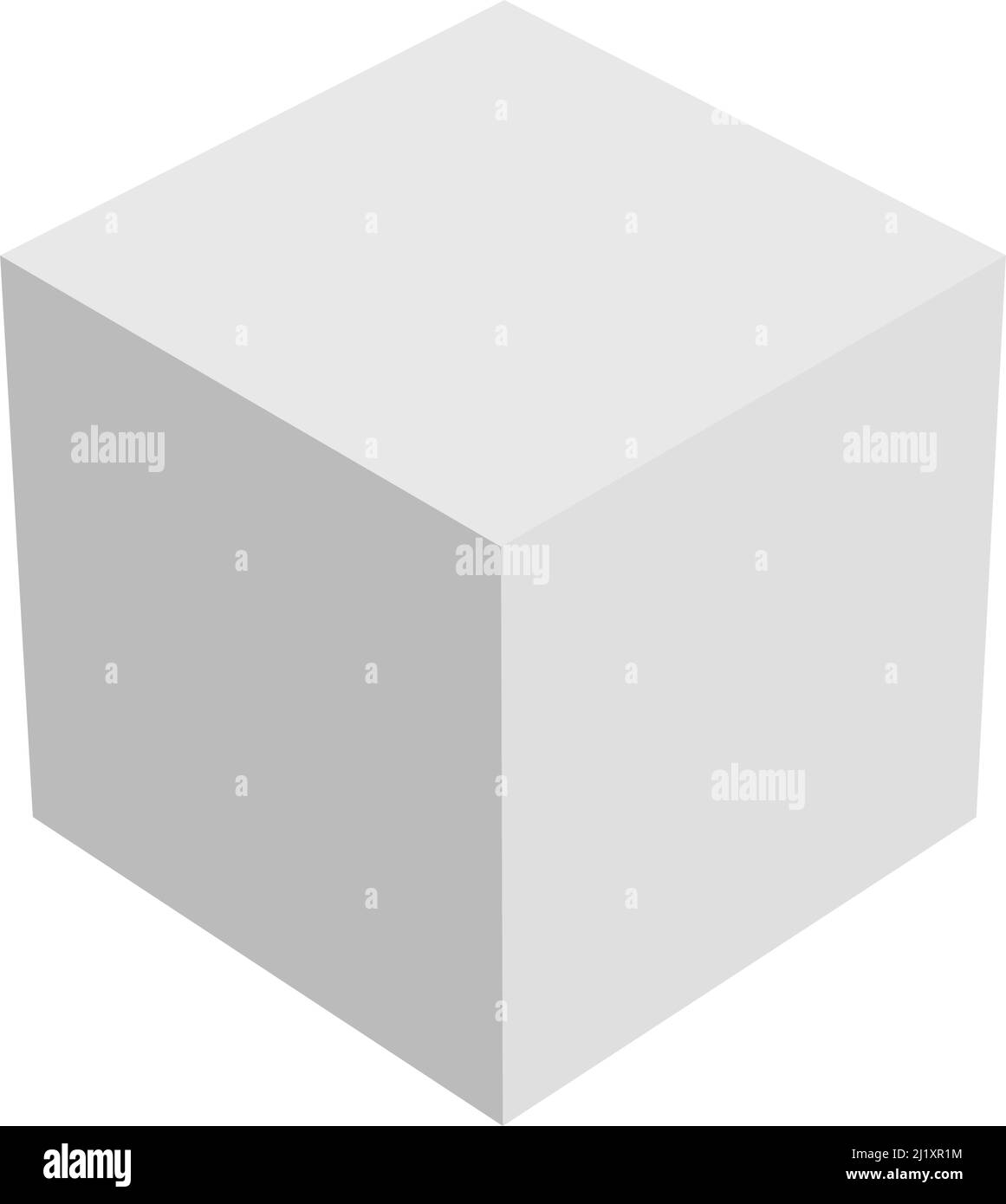 3d Cube icon, symbol illustration. Building, cargo icon. Squares cubic ...