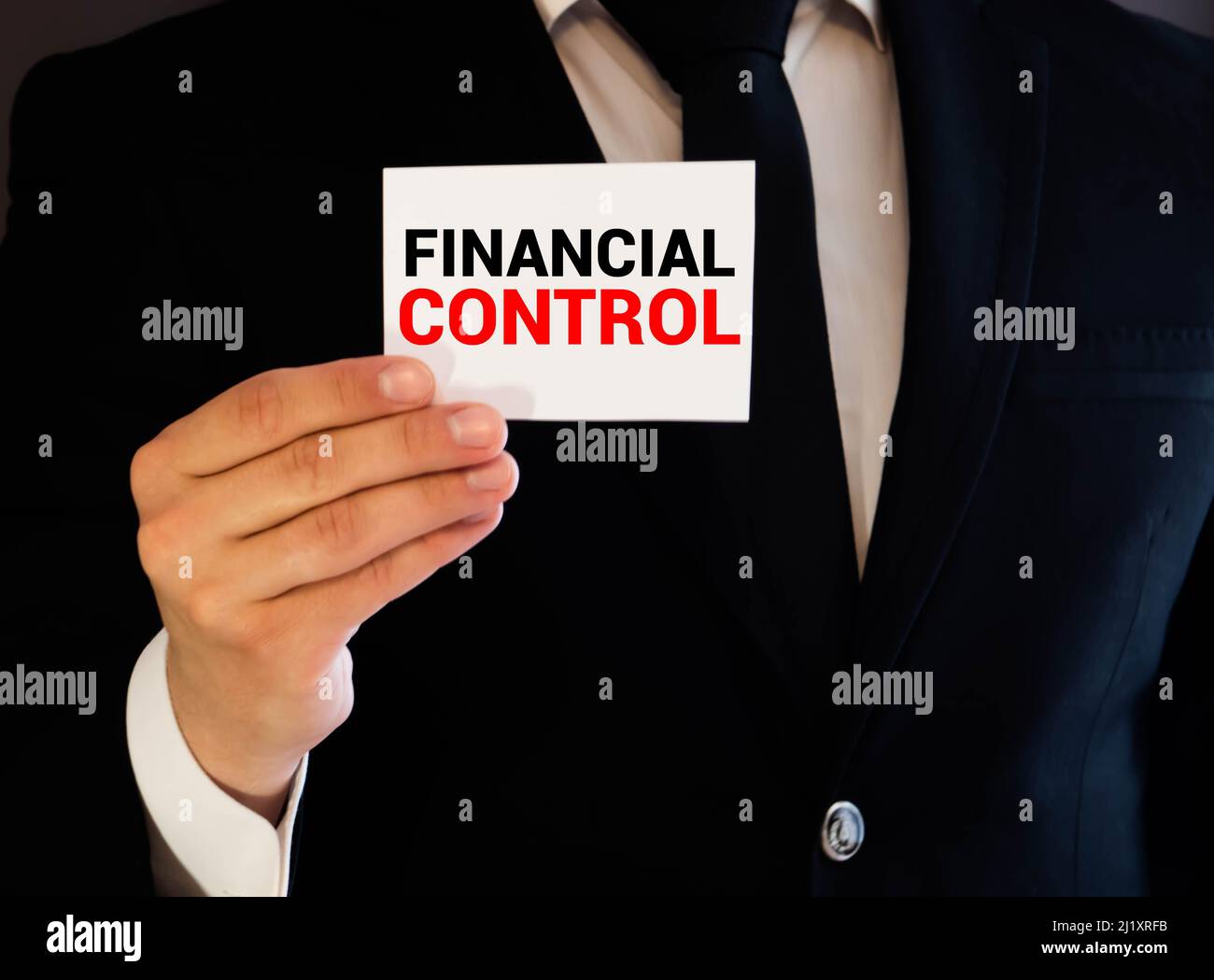 Business man holding card with Risk wording, business risk concept ...