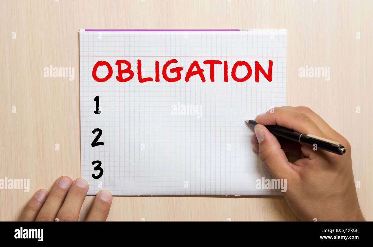 Payment obligation hi-res stock photography and images - Alamy