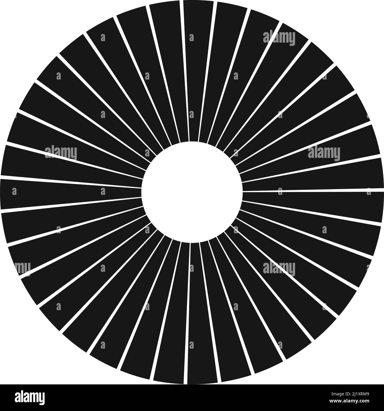 Preloader, circular loading bar. Pie chart, pie graph. Vector template ...