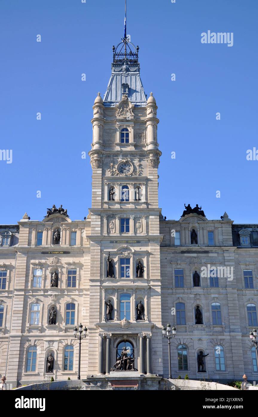 Quebec Parliament Building is a Second Empire architecture built in ...