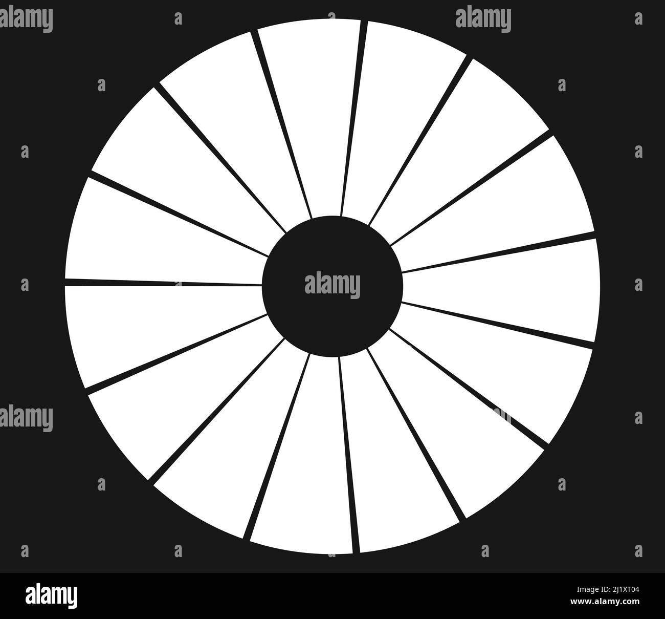 Preloader, circular loading bar. Pie chart, pie graph. Vector template - stock vector ...