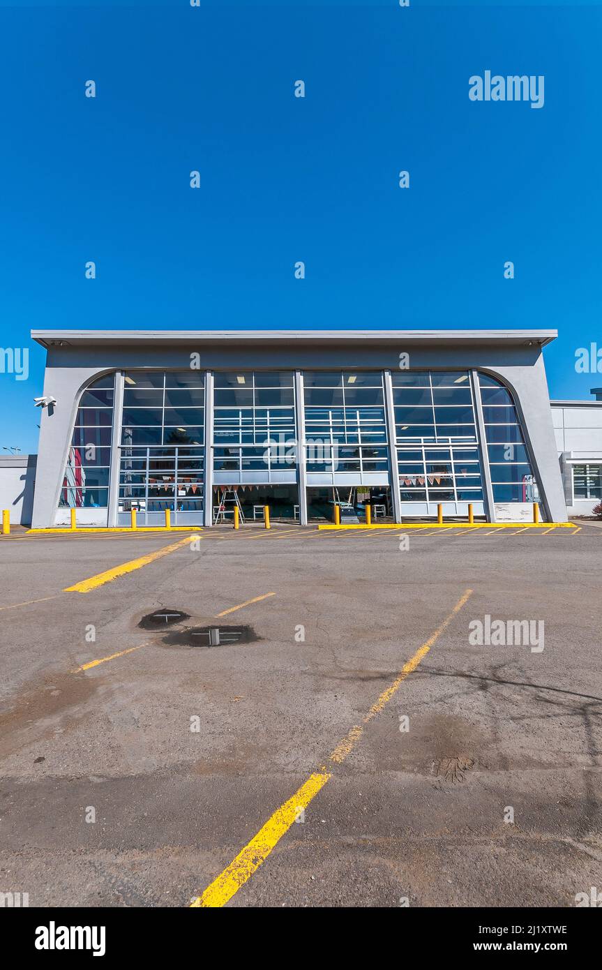 Part of the David Douglas Aquatic Center in Portland, Oregon Stock ...