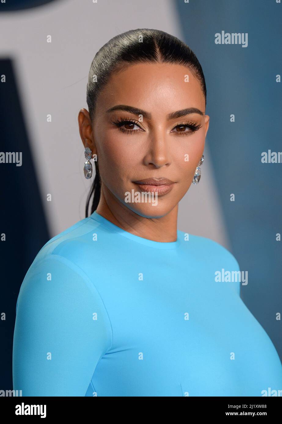 March 27th, 2022, Los Angeles, USA. Kim Kardashian attending the Vanity ...