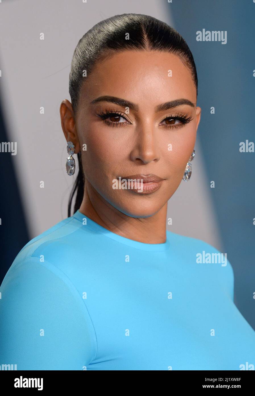 March 27th, 2022, Los Angeles, USA. Kim Kardashian attending the Vanity ...
