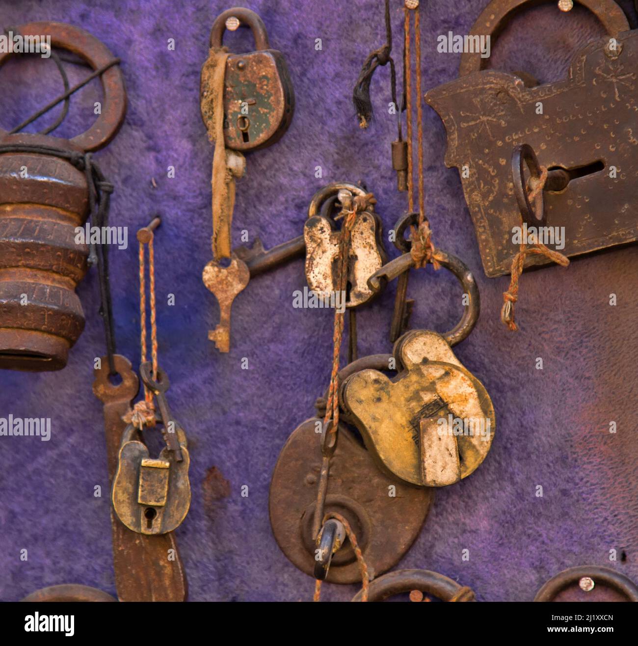 Collection of old padlocks from Russia Stock Photo - Alamy