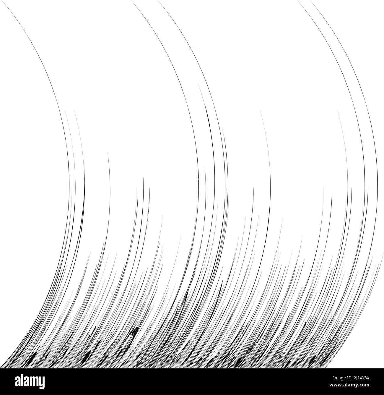 Sound, music equalizer, EQ. Random lines chart, graph. Soundtrack ...